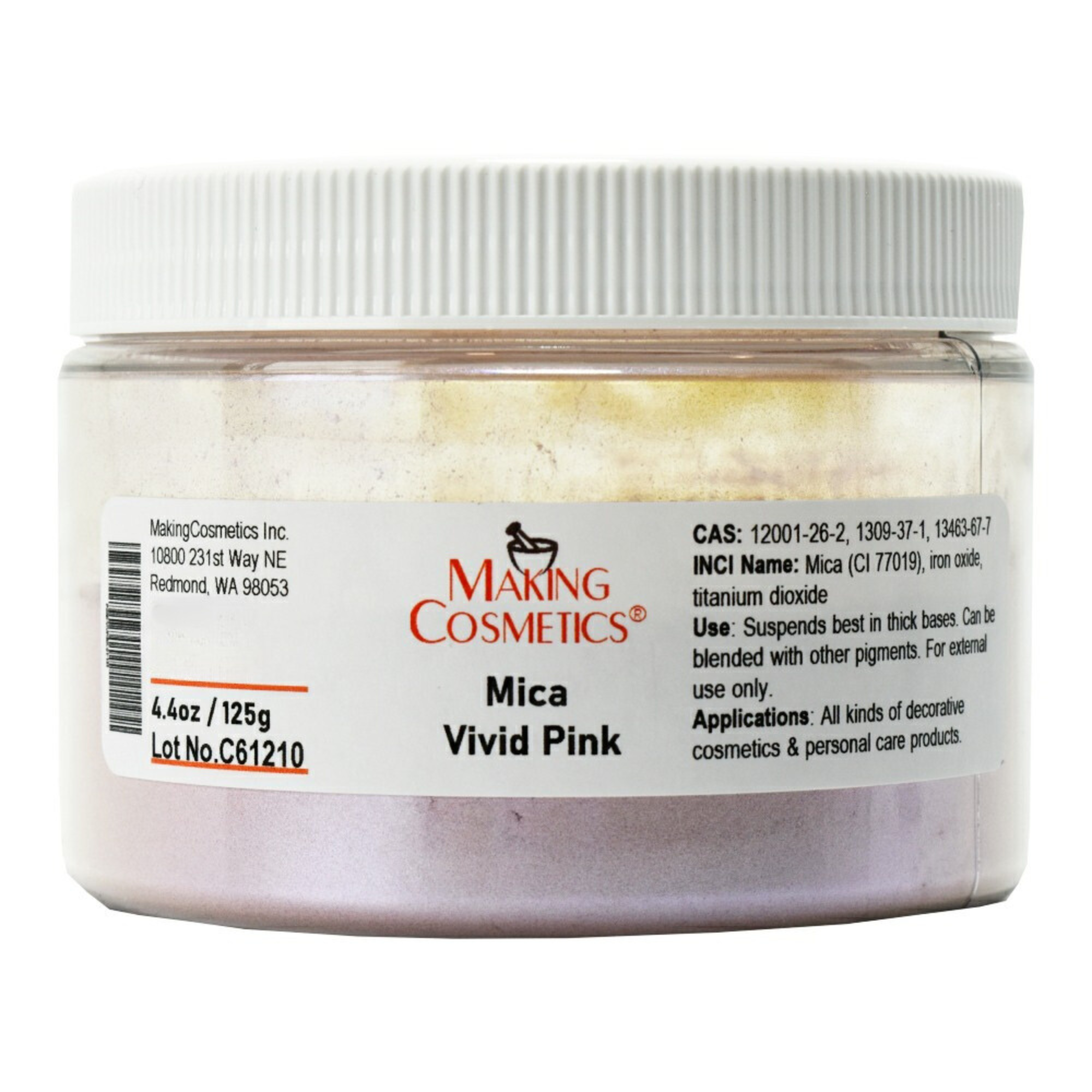 Mica Vivid Pink 1627 | MakingCosmetics