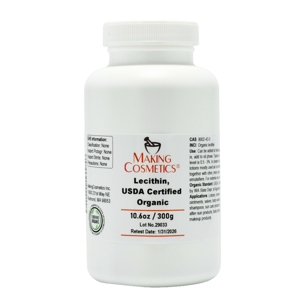 Lecithin, USDA Certified Organic 130 | MakingCosmetics
