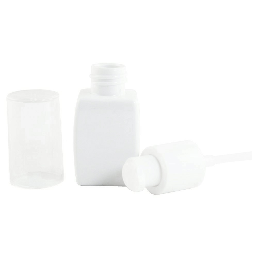 Square Pump PET Bottle 1oz (Cona 2) | MakingCosmetics