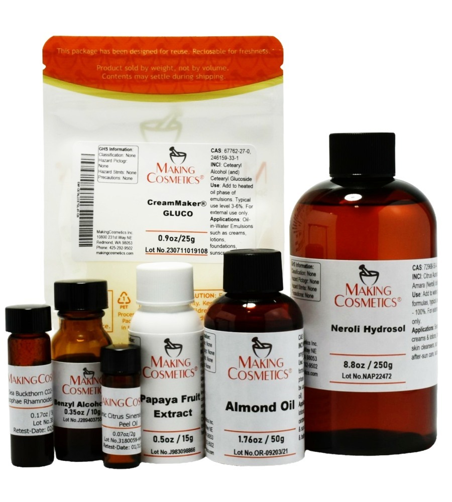 Sea Buckthorn Face Cream Kit | MakingCosmetics