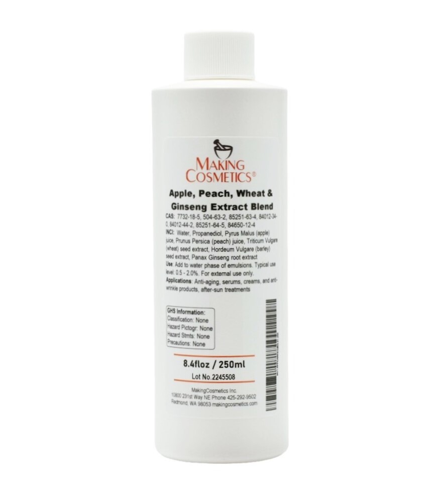 Apple, Peach, Wheat & Ginseng Extract Blend 1324 | MakingCosmetics