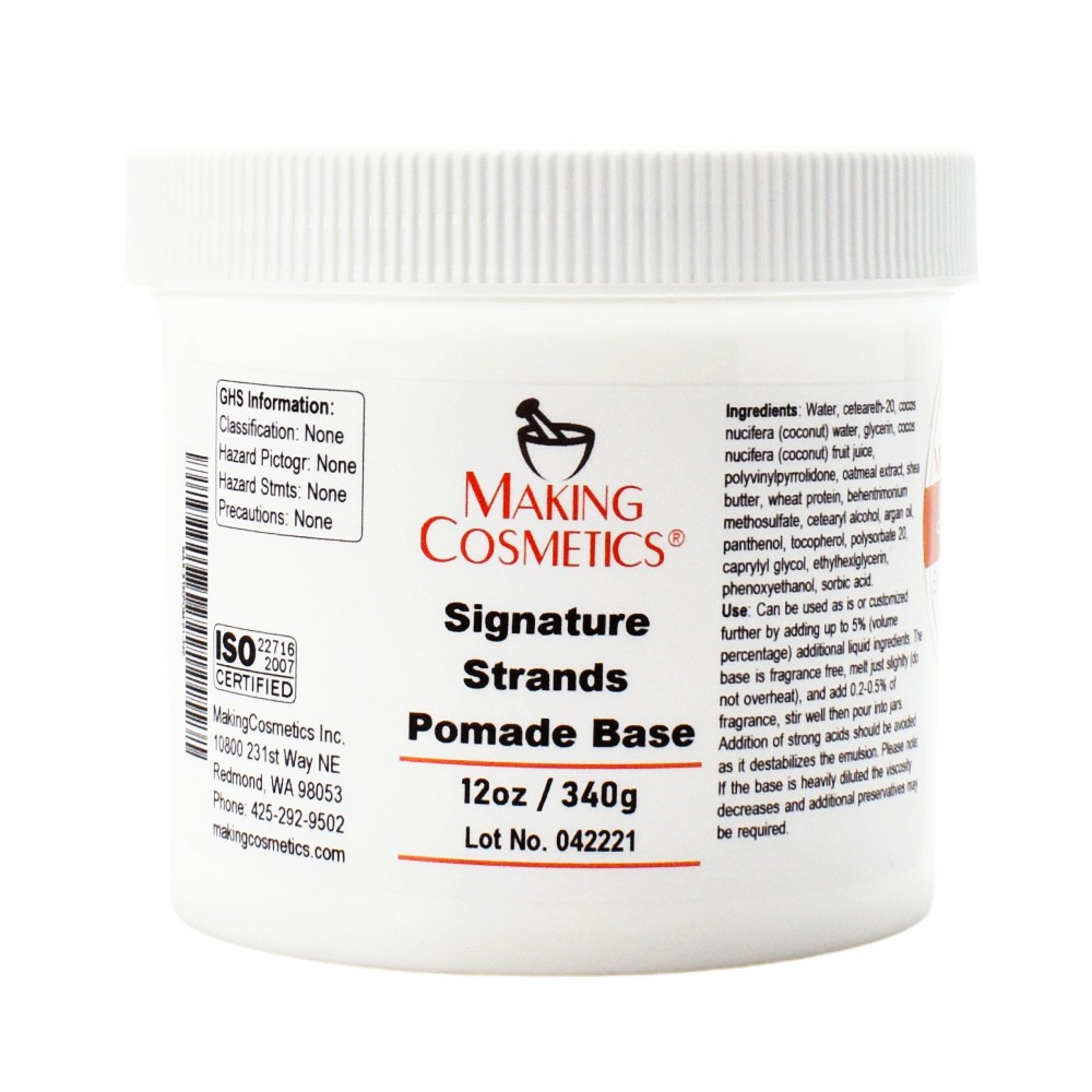 Signature Strands Pomade Base 1206 | MakingCosmetics