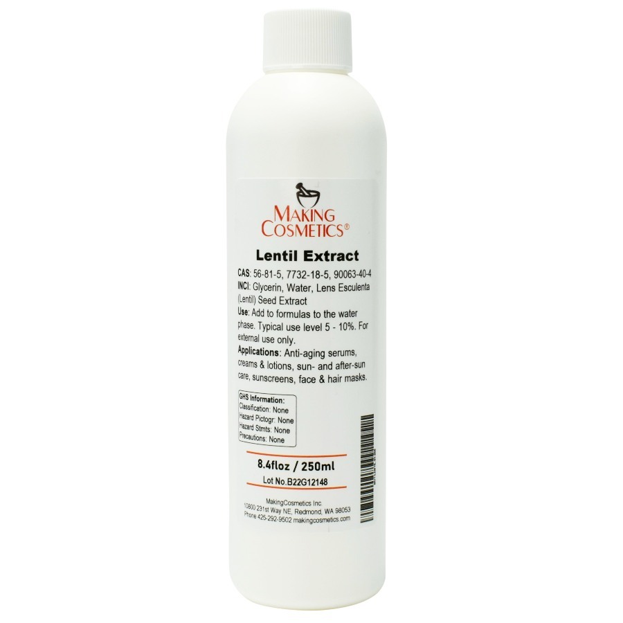 Lentil Extract, Skin-softening, humectant | MakingCosmetics