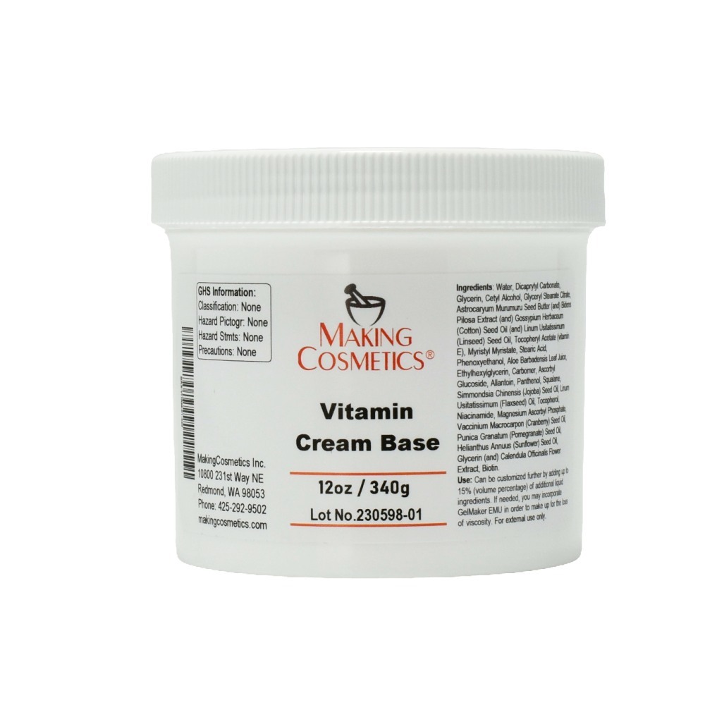 Vitamin Cream Base | MakingCosmetics