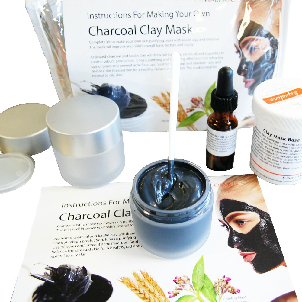 Charcoal Clay Mask Kit | MakingCosmetics