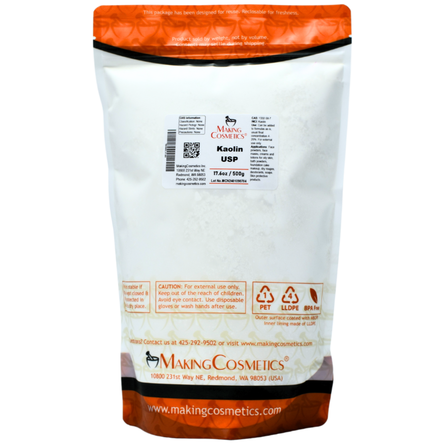 Kaolin, USP 293 | MakingCosmetics
