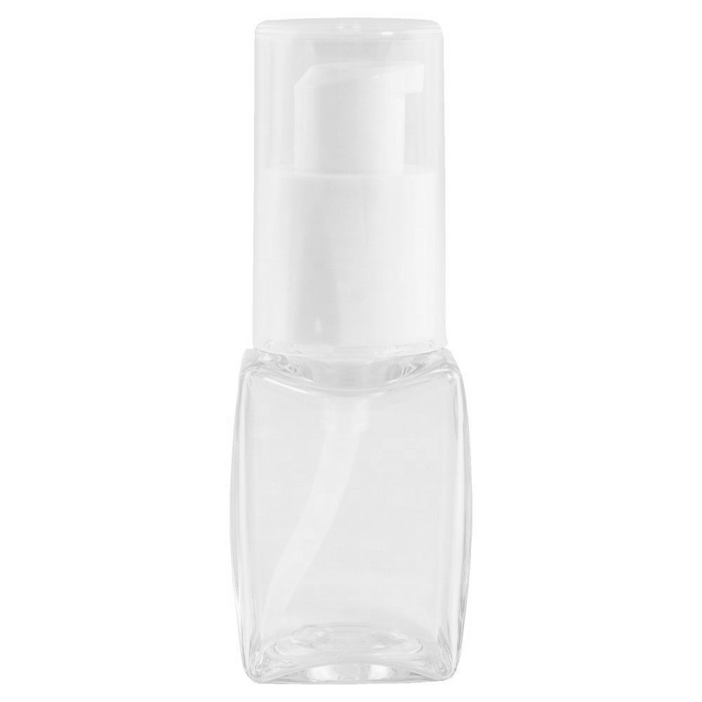 Square Pump PET Bottle 1oz (Cona 2) | MakingCosmetics
