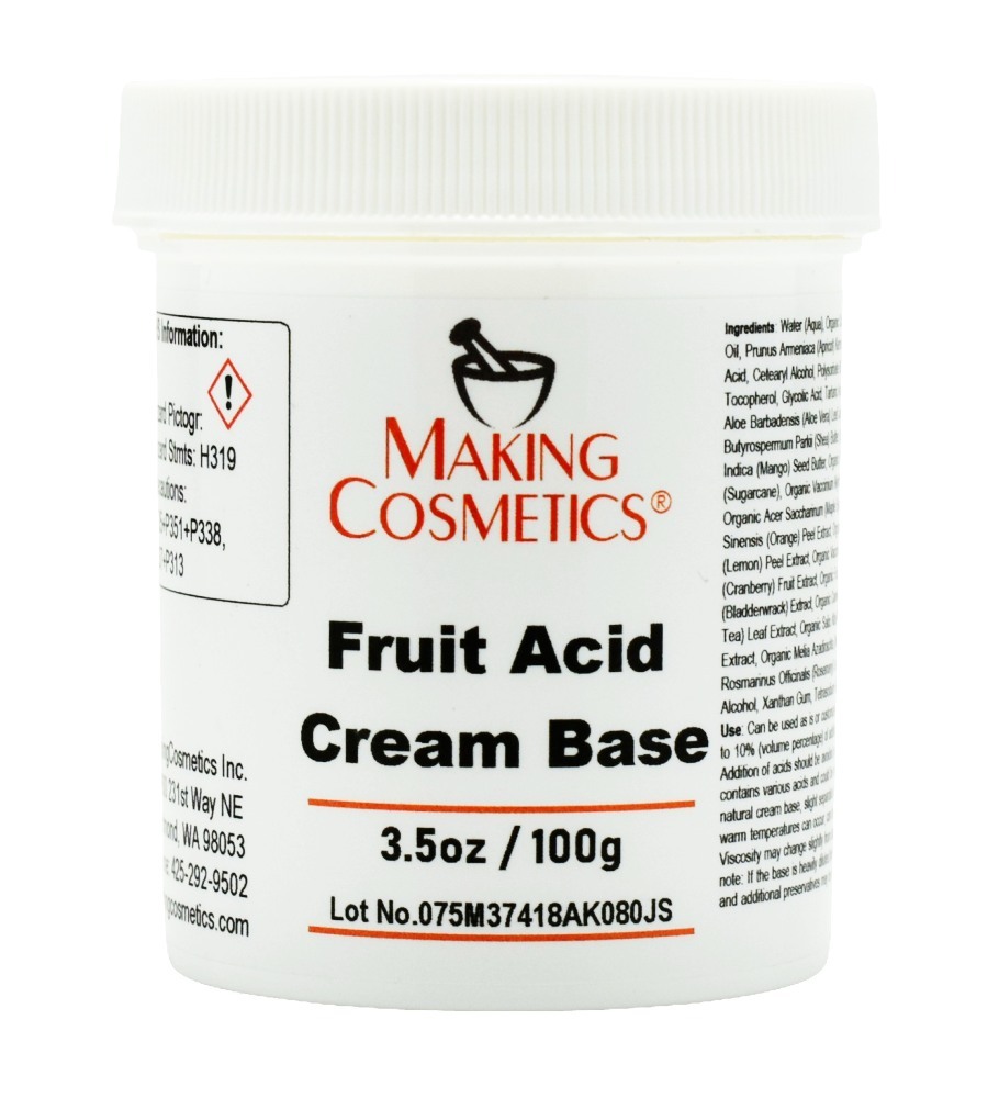 Fruit Acid Cream Base 1109 | MakingCosmetics
