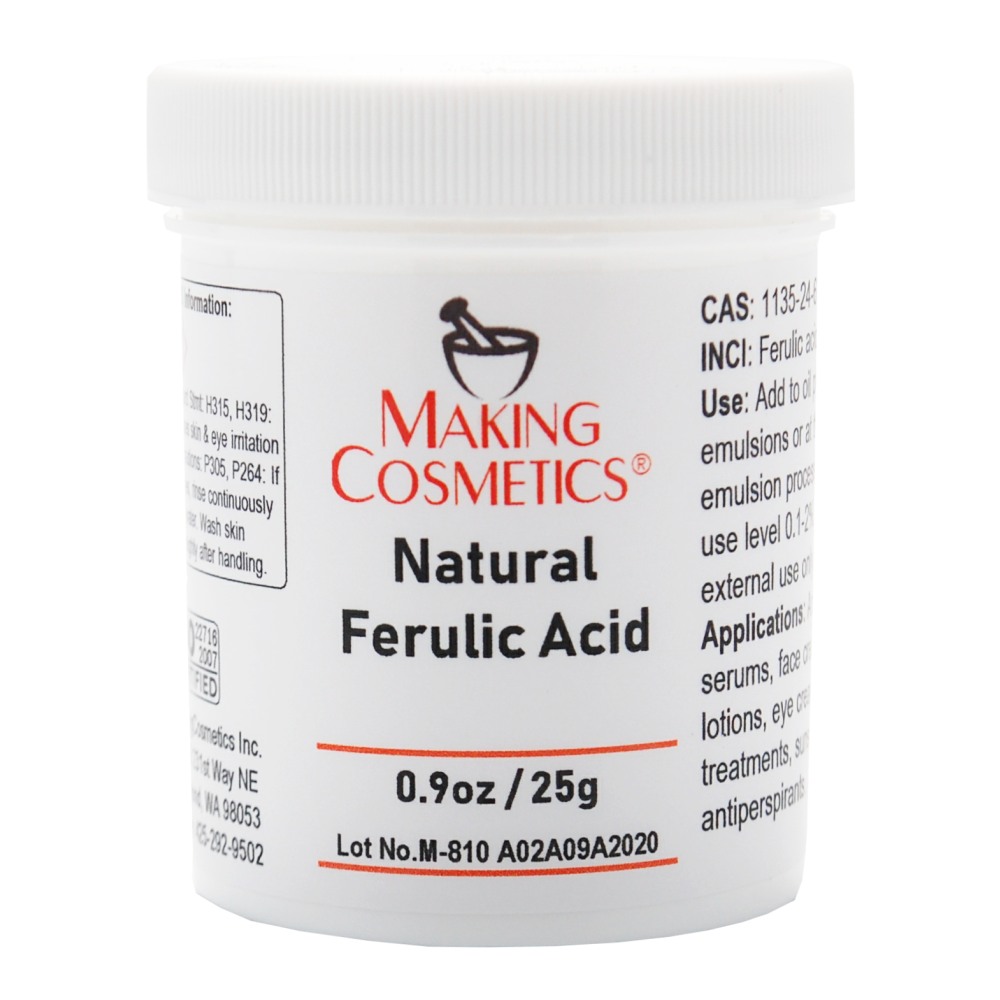 Natural Ferulic Acid. Natural Antioxidant | MakingCosmetics