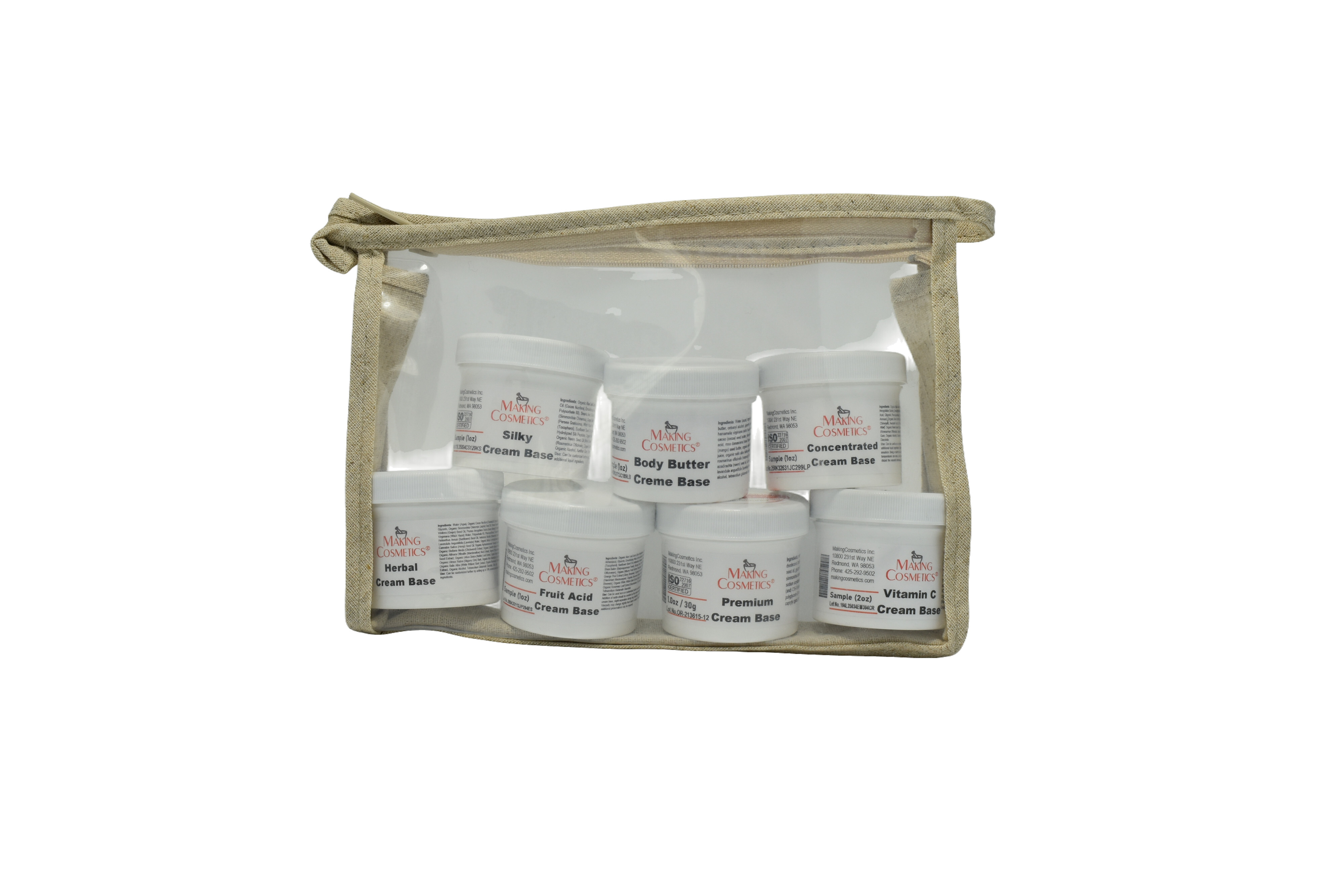 Cream & Gel Base Sample Kit 989 | MakingCosmetics