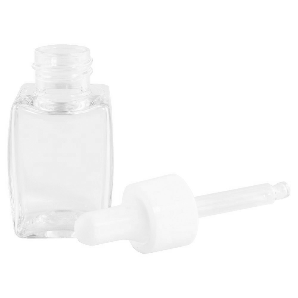 Square Dropper PET Bottle 1oz (Cona 1) | MakingCosmetics