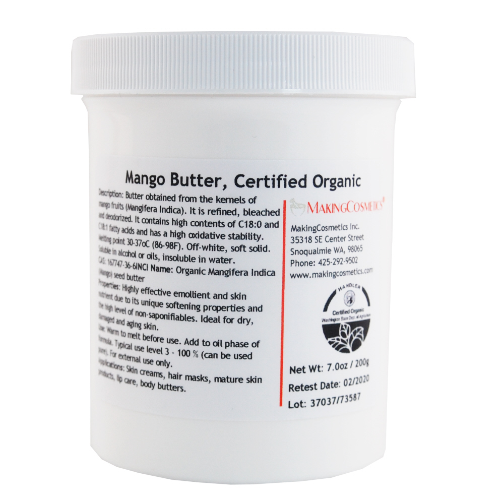 Mango Butter, USDA Certified Organic 1252 | MakingCosmetics